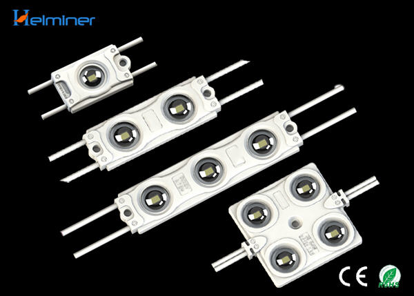 1led 2led 3led 4led 160° Lens 12v DC 2835 IP67 ABS injection LED Module ...