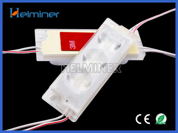 New ARC Lens 24v DC IP67 High Power 3 LED 3w Edge-lit Side LED Modules ...