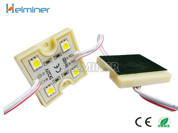 IP65 waterproof DC12V 4 LED Epistar Chips SMD 5050 led sign modules ...
